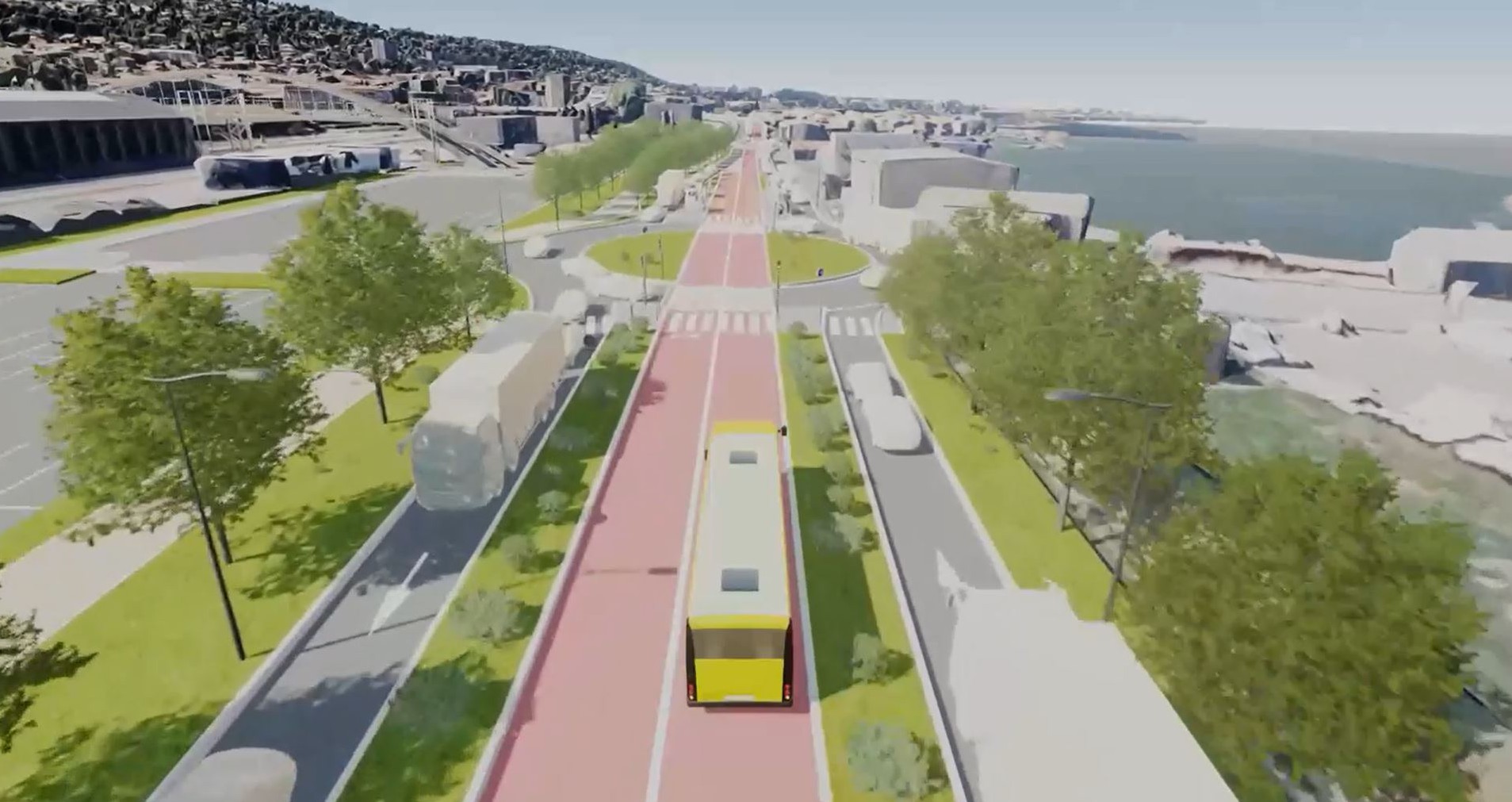 Sète agglopôle méditerranée » projet de création voies bus prioritaires ...